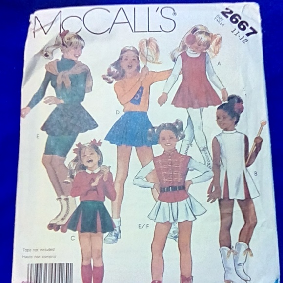 McCall's | Office | Vintage Mccalls Cheerleader Junior 1 12 | Poshmark